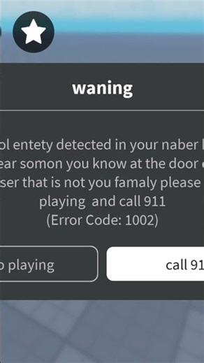 robblox error code 1001