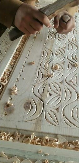 Traditional Wood Hand Work | Artistic Design Making Process