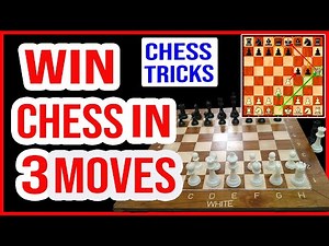 How to Achieve CHECKMATE ✔ in 3 Moves || 3 Moves Checkmate || CHESS TRICKS to WIN FAST