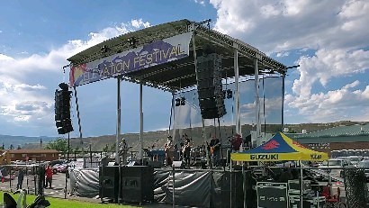 The band Through the Storm played at @elevation.festival at just the right time on July 8 - as the rain passed and the sun came out! The Festival featured live music, family activities and fellowship. | Sky-Hi News | Facebook