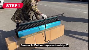 5.5FT Aluminum Retractable Hard Truck Bed Tonneau Cover with Lock & Drain Tube Compatible with 2004-2023 Ford F150 (67.1"" / 5'7"" Bed), ‎TCHR-0423F150S