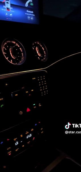 CLA W117 Led origine ciel étoilé #mercedes #amg