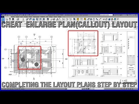 Revit A Enlarge Plan(CALLOUT/ELEVATION) Step by Step Tutorials