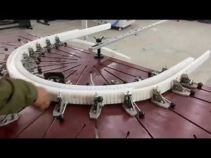 uPVC Window Making Arc Bending Machine For Round window , how to make Arc uPVC 🔥🔥 PRL 🇮🇳🇮🇳