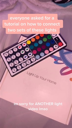 How to Connect Two Sets of LED Lights with One Remote Easily