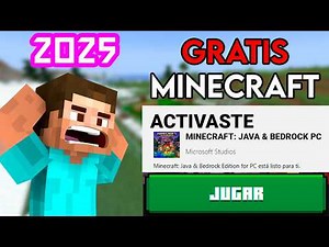 MINECRAFT JAVA GRATIS Y BEDROCK PERMANENTE PREMIUM 2025 ✅ SIN GENERADORES DE CUENTAS Y 100% LEGAL👄