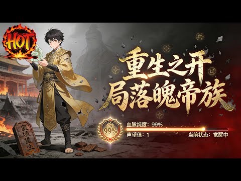 ✨【强推】《重生之开局落魄帝族》1--66集陆羽重生玄幻世界，成为一方没落帝族的少主。虽然备受宠爱，但家族处境堪忧，更有仇家登门，举族面临倾覆之威！#穿越 #末世 #异能 ##动态漫画 漫野推文