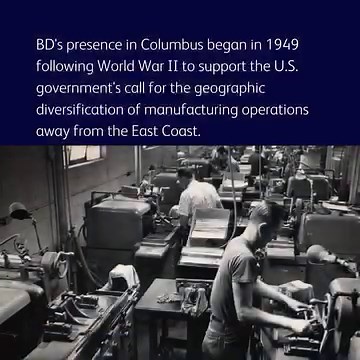 #MakingMedTech: Columbus, Nebraska - Did you know that our 70 year legacy in Nebraska began in Columbus? We first established our manufacturing presence in Nebraska following World War II to support the U.S. government's call for the geographic diversification of manufacturing operations away from the East Coast. Since then, our Nebraska-based employees have been important contributors to the U.S. healthcare supply chain motivated by the promise and power of ensuring providers on the front lines