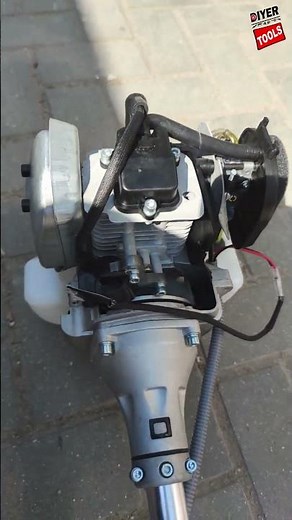 Operation Of The 4-stroke Engine Of A Grass Trimmer ‪@diyertools‬