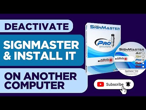 How to Deactivate SignMaster License and Move It to Another Computer (Step-by-Step)