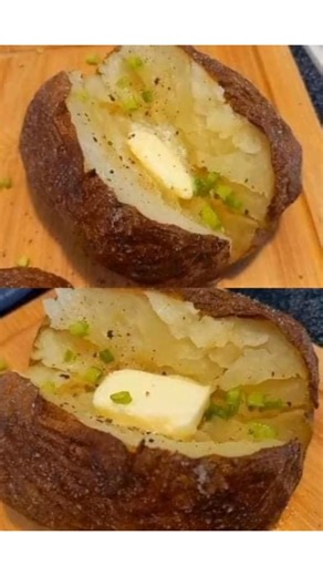 Baked Potato. This is the fastest way to make baked potatoes, ready in minutes. It's crispy on the outside, perfectly cooked and fluffy on the inside | All Recipes