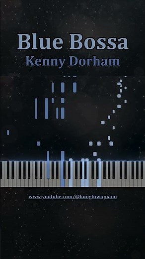 Blue Bossa - Kenny Dorham | Advanced Jazz Piano Tutorial #bluebossa#piano#jazz#bossanova#jacobkoller