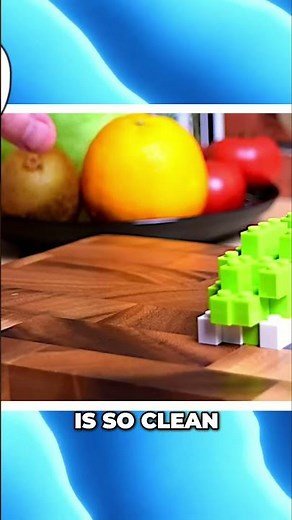 Satisfying Lego Cooking Videos: REAL Food vs. LEGOs! #shorts