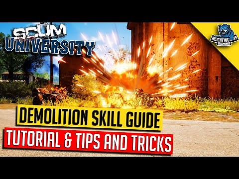 SCUM Demolition Skill: Guide to Explosive Traps in SCUM [SCUM Tutorial]