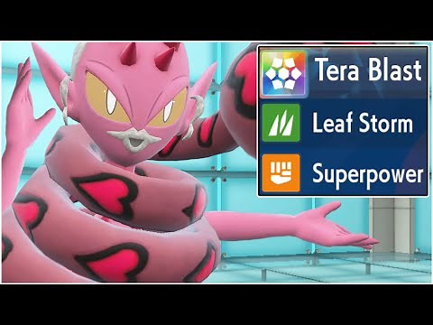 CONTRARY ABILITY TEAM! Enamorus, Serperior, Malamar Moveset Pokemon Scarlet and Violet WiFi Battle