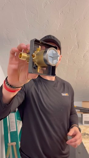 Mykhaylo Panchishak on Instagram: "Installing a Delta Shower Valve at my house. Really like the isolated shutoff valves if you want to replace the cartridge. #remodel #homerenovation #entrepreneur #tipsandtricks #HomeImprovement #work #tool #diy #BathroomRemodel #plumbing #design"