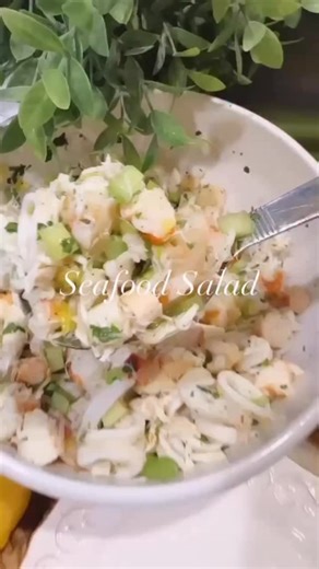 Dena Fenza -🇮🇹🇺🇸Mamma🧿 on Instagram: "Episode 3 of my Feast of the 7 Fishes series. The Italian American Feast of the 7 Fishes is my favorite night of the year. I love all the food, in particular this delicious seafood salad. For our family’s recipe we use lobster, shrimp, polpo (octopus), crabmeat, and calamari. Quick tip with this…you can do this the day before you are planning to eat it. I find that the fish tastes even more delicious after it is marinating in the lemon vinaigrette longe