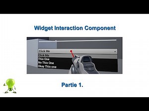 Unreal Engine 4 Widget Interaction Component
