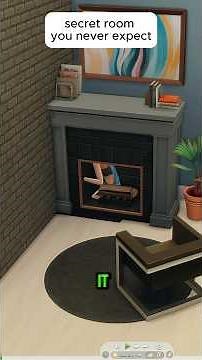 Secret Room Build Hacks-HIDDEN SECRET ROOM #sims4hacks #sims4ideas