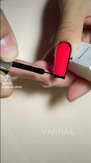 Cartoon Comic book Nail Design Tutorial! 💅 #nailart #nailtutorial #varnail #nails