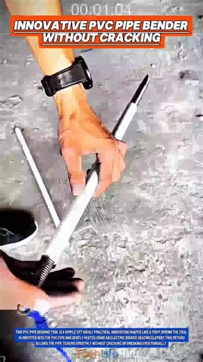 Innovative PVC Pipe Bender Without Cracking Easy Safe and Effective for Any Size_mobile