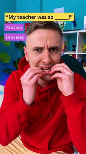 SCARY Mask Prank On My TEACHER 😱 | Learn English With Fun #Shorts