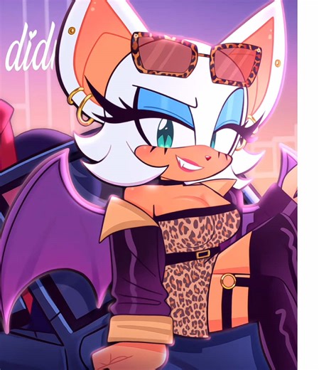 Haven’t posted this baddie in months🤞🏼🥹 I absolutely hate drawing knuckles I ain’t doing allat again😭😭🙏🏻 #knuxouge #rougethebat #knucklestheechidna #sonic #sonicthehedgehog