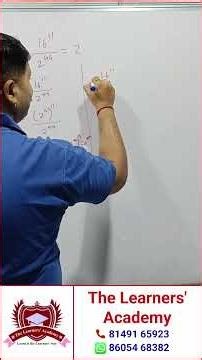 Top Maths Teacher Reveals Easiest Way to Master Exponents & Powers