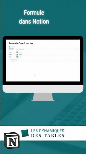 Notion Formule : Automatiser une formule avec une case à cocher