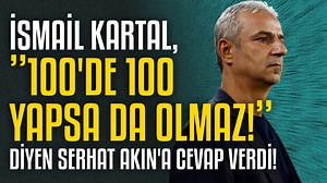180K views · 3.1K reactions | İsmail Kartal'dan Serhat Akın'a olay cevap! ”Dikkate almıyorum, futbolu herkes biliyor!” | Extra Futbol | Facebook