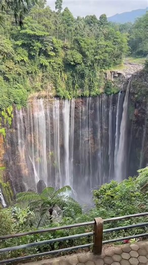 Hidden Pronojiwo Waterfall & Mount Semeru | Peaceful Nature Ambience from the Hill