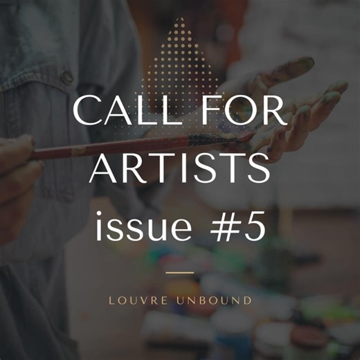 🎨 Call for Artists – Volume 5 Artists from around the world are already submitting their work. 🌍 Mixed media. Illustration. Painting. Photography. Louvre Unbound seeks bold, unfiltered voices in contemporary visual art. Are you ready to be featured in our next issue? 🎯 What’s missing? Your voice. 📅 Deadline: February 15, 2026 Show us what defines your practice. Submit today. 🔗 https://linktr.ee/LouvreUnbound 📖 Read the magazine: 🔗 https://linktr.ee/LouvreUnbound 🔗 LouvreUnbound.com #Inte