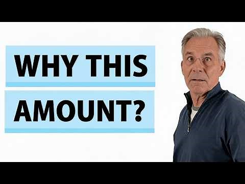 Why Your Social Security Check Is That Amount