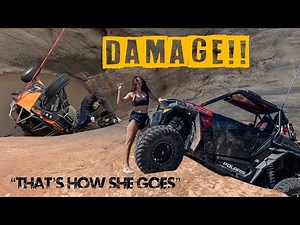 Absolute CHAOS in Moab, Ut!! - Big UTV Ride - These Trails Got The Best Of Us | Stout Vlog 040