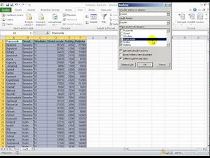 Excel - Databázové nástroje