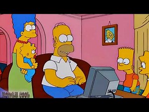 THE SIMPSONS - The Whole World Shrinks In A Computer, The Disadvantages?
