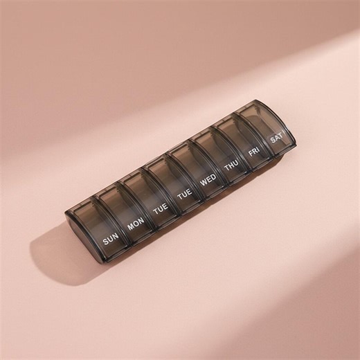 Plastic Weekly Pill Box, Daily Compartment Storage Case , With Labeled Compartments, Medicine Organizer for Adults, for Travel and Home, - Etsy