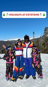 From the slopes to the Snow Fort, make family memories that sparkle this holiday season at Keystone. 📷 @lanaato | Keystone Resort
