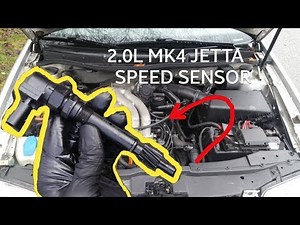 1999 MK4 Volkswagon Jetta Speed Sensor Removal