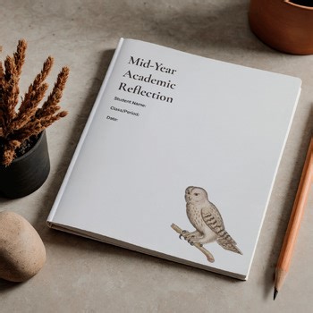 Mid-Year Academic Reflection Worksheet | High School Student Check-In