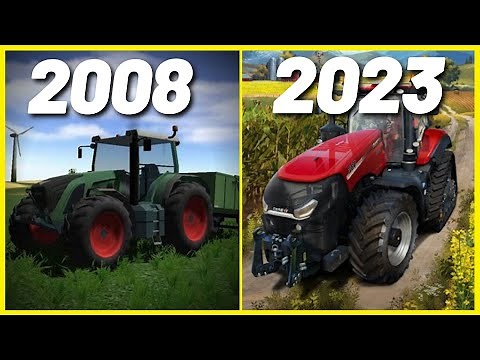 History of Farming Simulator (2008-2023)