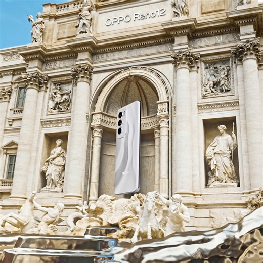 781K views · 1.7K reactions | Toss a coin and make a wish for an #OPPOAIPhone in stunning silver 爛 滋 It might just come true... #OPPOReno12Series | OPPO | Facebook