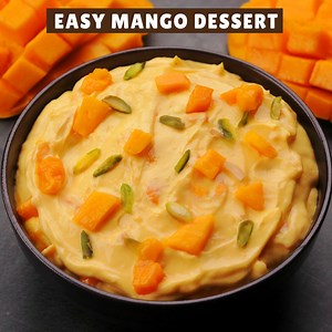 286K views · 6.2K reactions | Have you tried this 3 ingredients mango dessert? My husband loves it! #Mango #AartiMadan #Recipe | Aarti Madan | Facebook