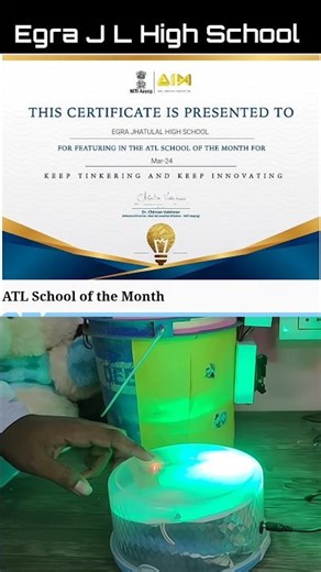 🎇 The “ATL School of the Month”🎇 Recognition #egrajlhs #atl #ataltinkeringlab #innovation #robotics