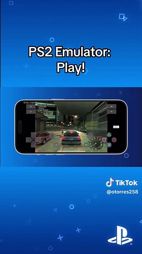 Using the PS2 emulator on iphone! #ps2 #needforspeed2 #emulator #play #ps2emulator #ios #ios18 #folium #playstation