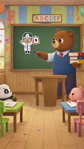 Oficios y profesiones infantiles 0002 #doctor #valiente #corazón