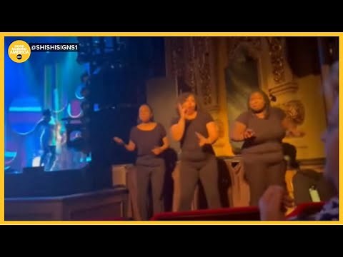 ASL interpreter goes viral during a performance of Hamilton