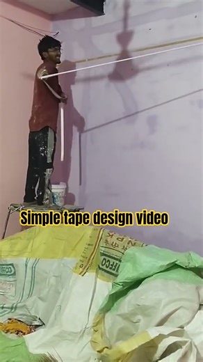 masking tape design video । masking tape design । #shorts #viral #painting #art #design