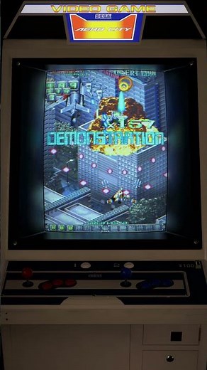 ASTRO CITY 4K Vertical Overlay Retroarch Mame fbneo Emulation