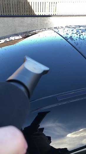 Car gets a blow dry 🤷🏼‍♂️#cartiktok #cartok #dryer #detailing #fyp